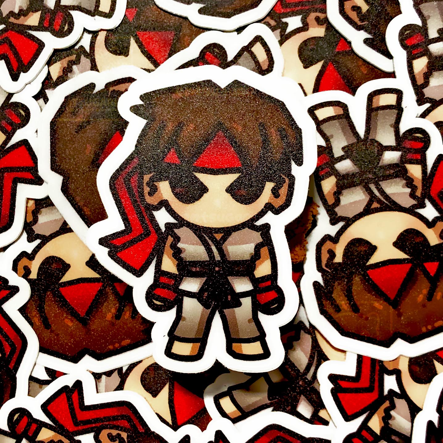 Street Fighter | Ryu Sticker | MTSugarr | Happiness and Simplicity