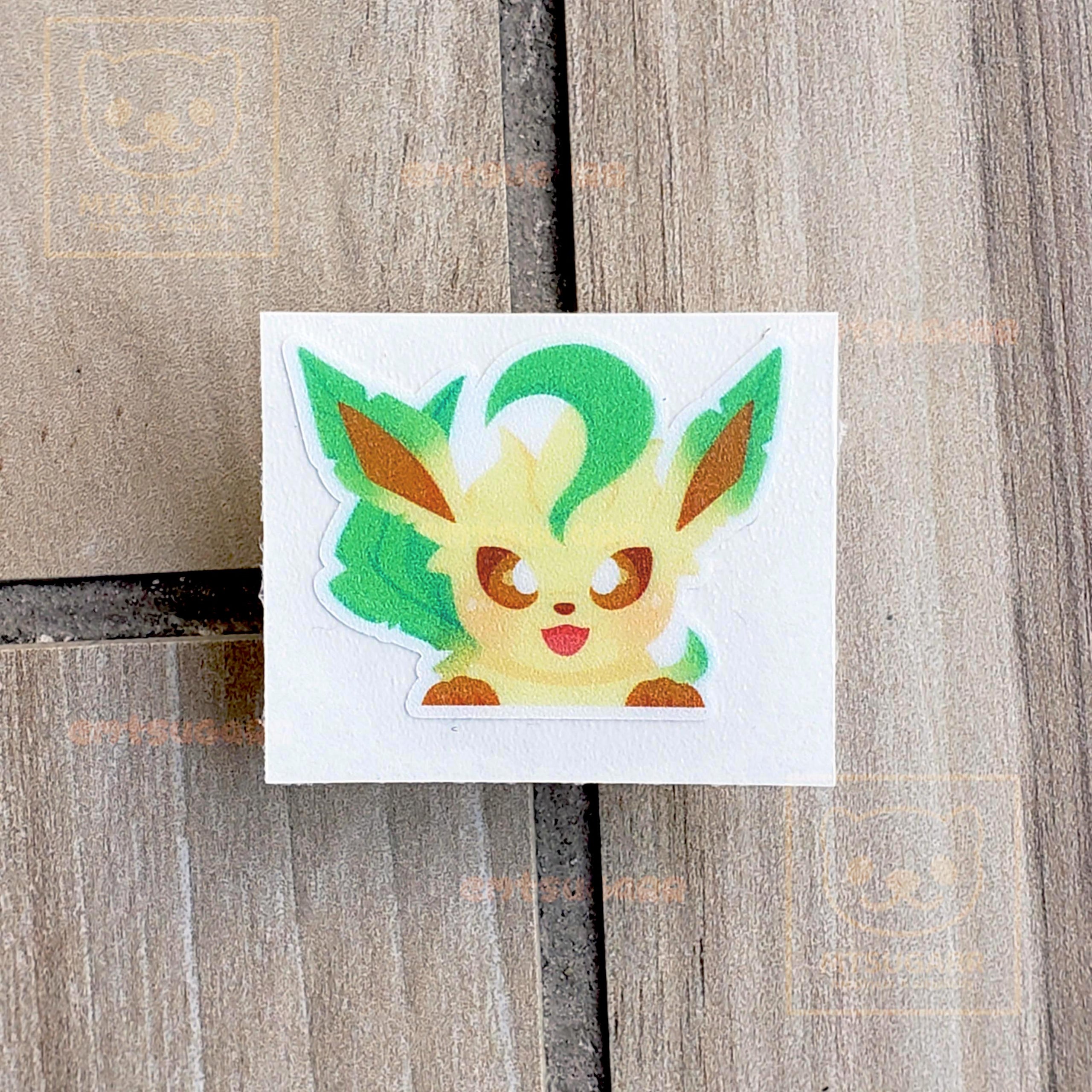 Pokemon | Leafeon Peeker | MTSugarr | Happiness and Simplicity